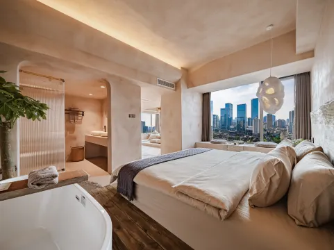 Yi Landscape Starry Sky Designer Holiday Homestay - Chengdu