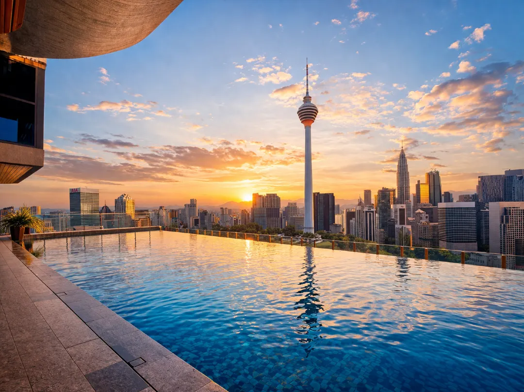 Ceylonz Suites Klcc Infinity Pool & City Skyline View - Kuala Lumpur