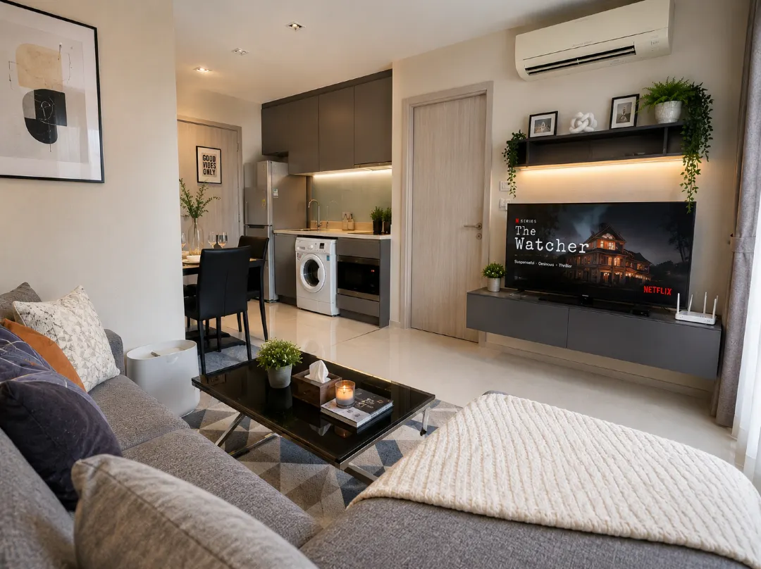 Modern Apt Near Bts | Central Bangkok | City Views - Bangkok