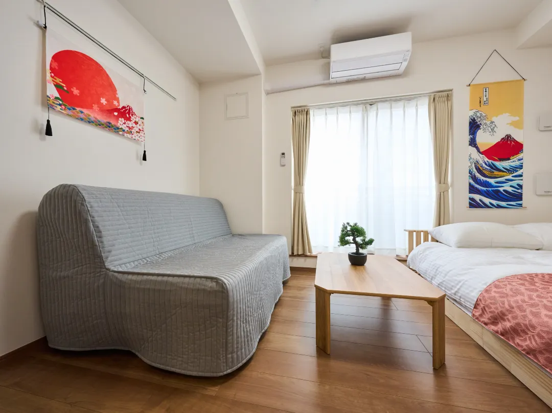 3 Minfrom Haneda Airport/1br/kitchen·washer&dryer/max4-6 - Kawasaki
