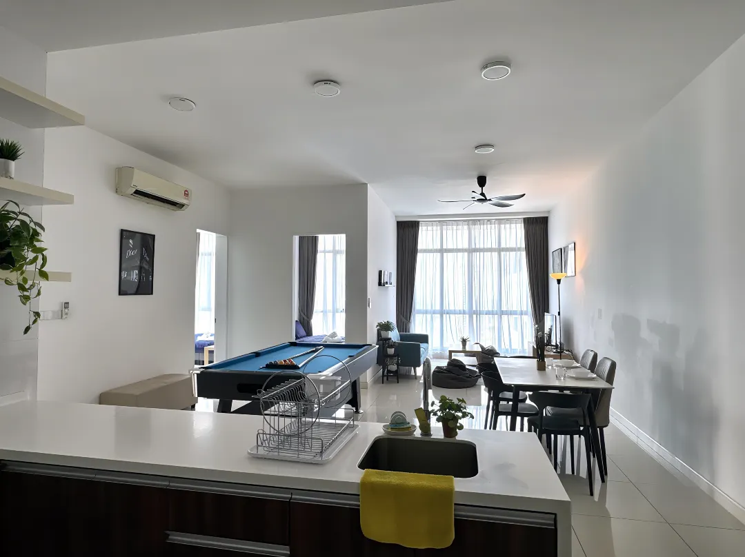 Setia Sky88 Pooltable 3br | Near Ciq/ksl/midvalley - Johor Bahru