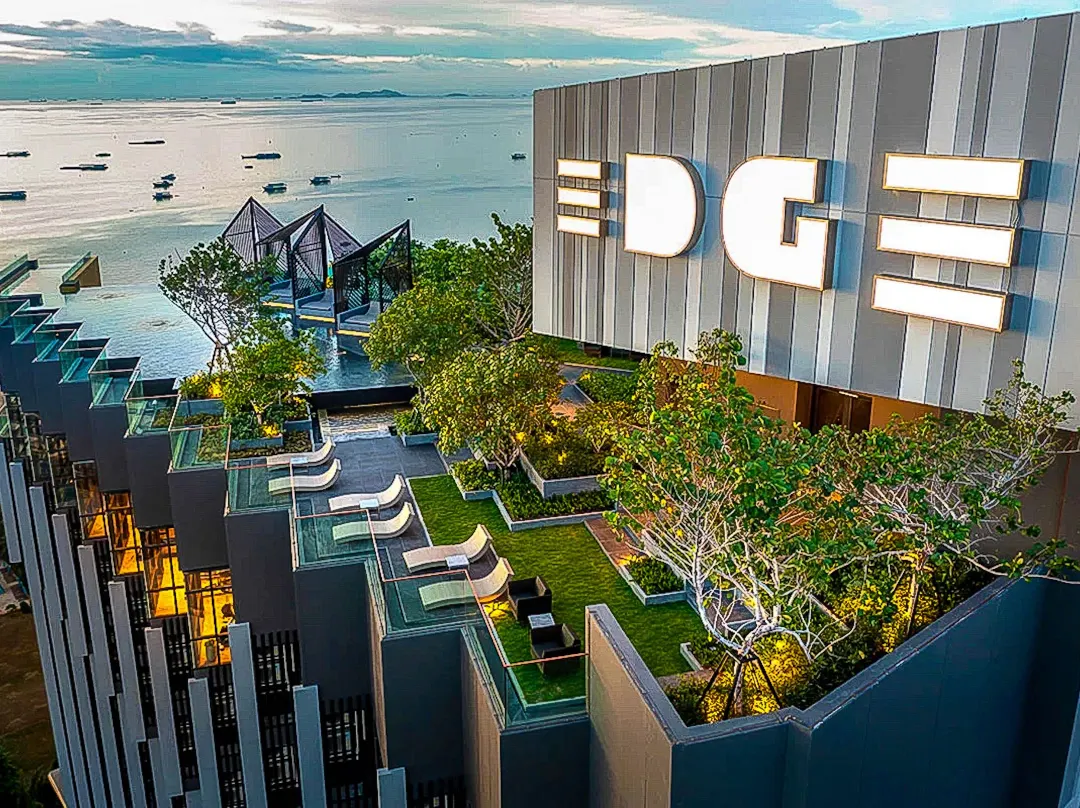 The Edge  High-end Apartment In Pattaya, Near The Beach Pedestrian Street - Pattaya City