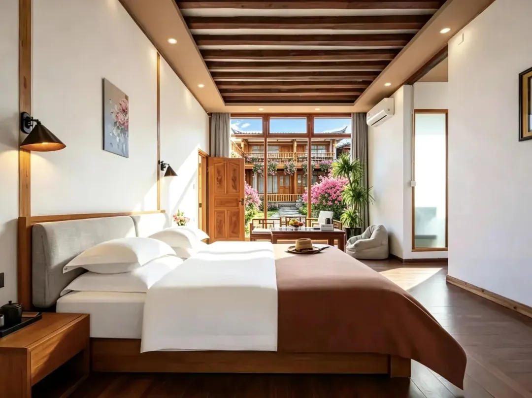 Island Breeze Luxe · Chinese‑aesthetic Designer View Inn - Lijiang