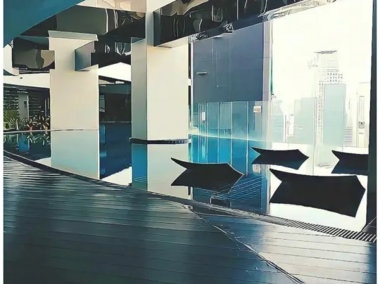 Stayluxia @ Gramercy 2br With Balcony, Free Pool, Gym, Netflix - Manila