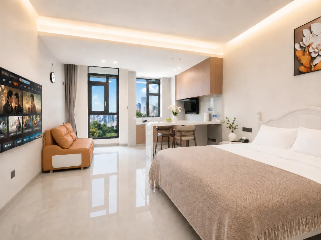 Zhaocai Cat Light Luxury Cinema Homestay - Kunming