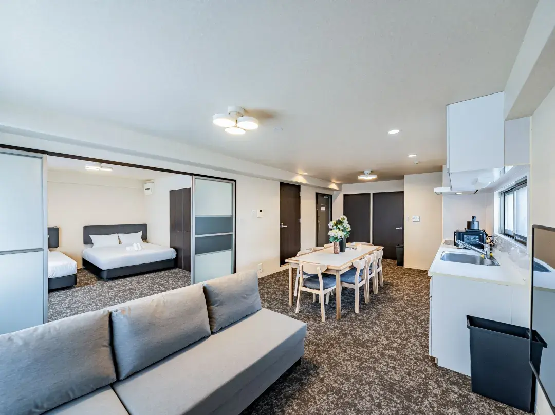 Label 01 Dotonbori Apartment Hotel - Ōsaka