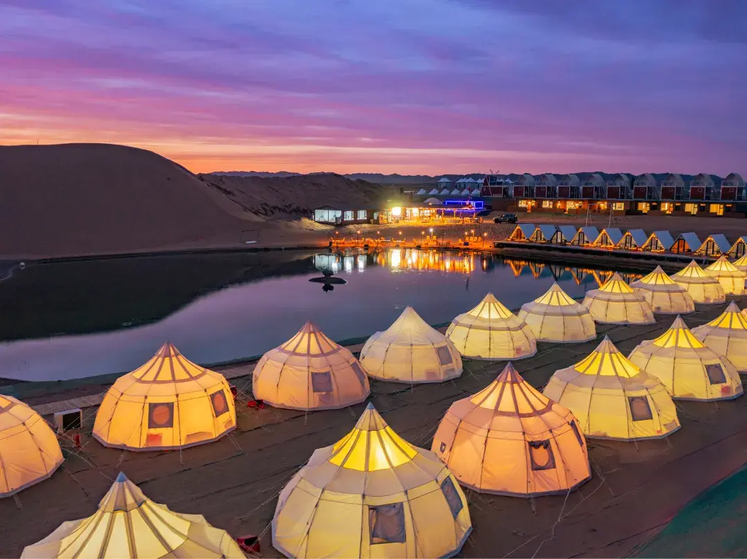 Desert Campground - Zhongwei