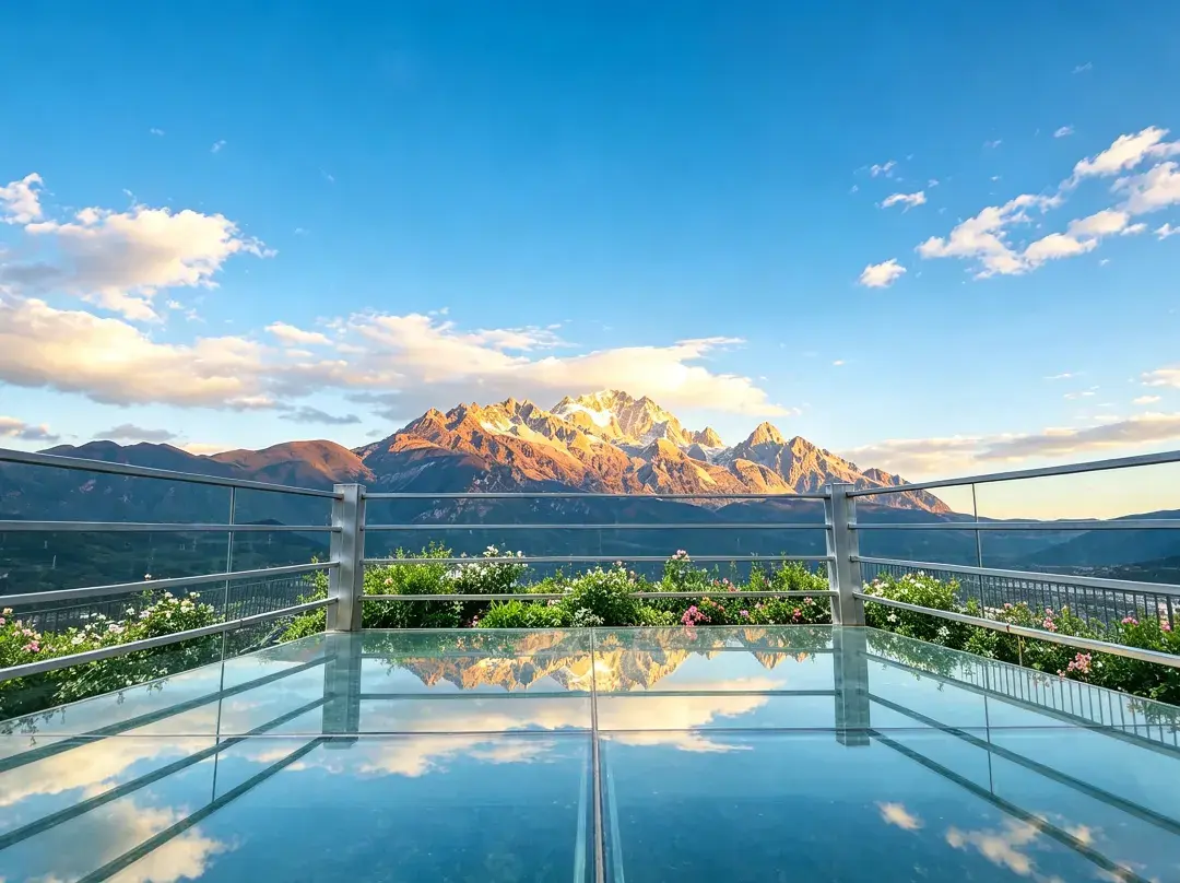 Yixi Story · Golden Snow Panorama | Yl Sunrise Snow Mountain Resort - Lijiang
