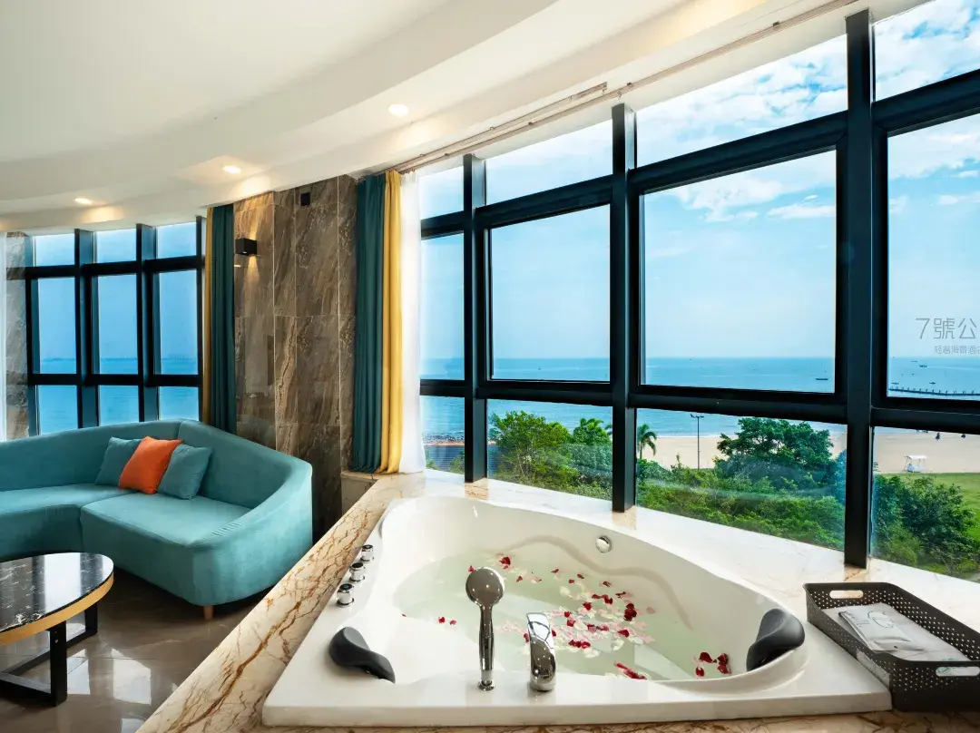No.7 Mansion Light Luxury Seaview Hotel - 팡청강 시