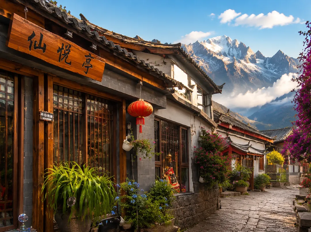 Xianyue Pavilion·designer’s Snow Mountain Panoramic Secret Garden Beauty Stay - Lijiang