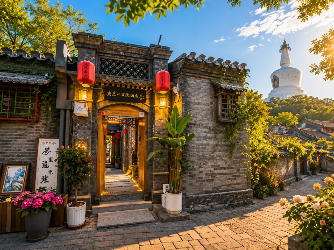 Beijing Templeside-lianlian Hutong House - Pékin