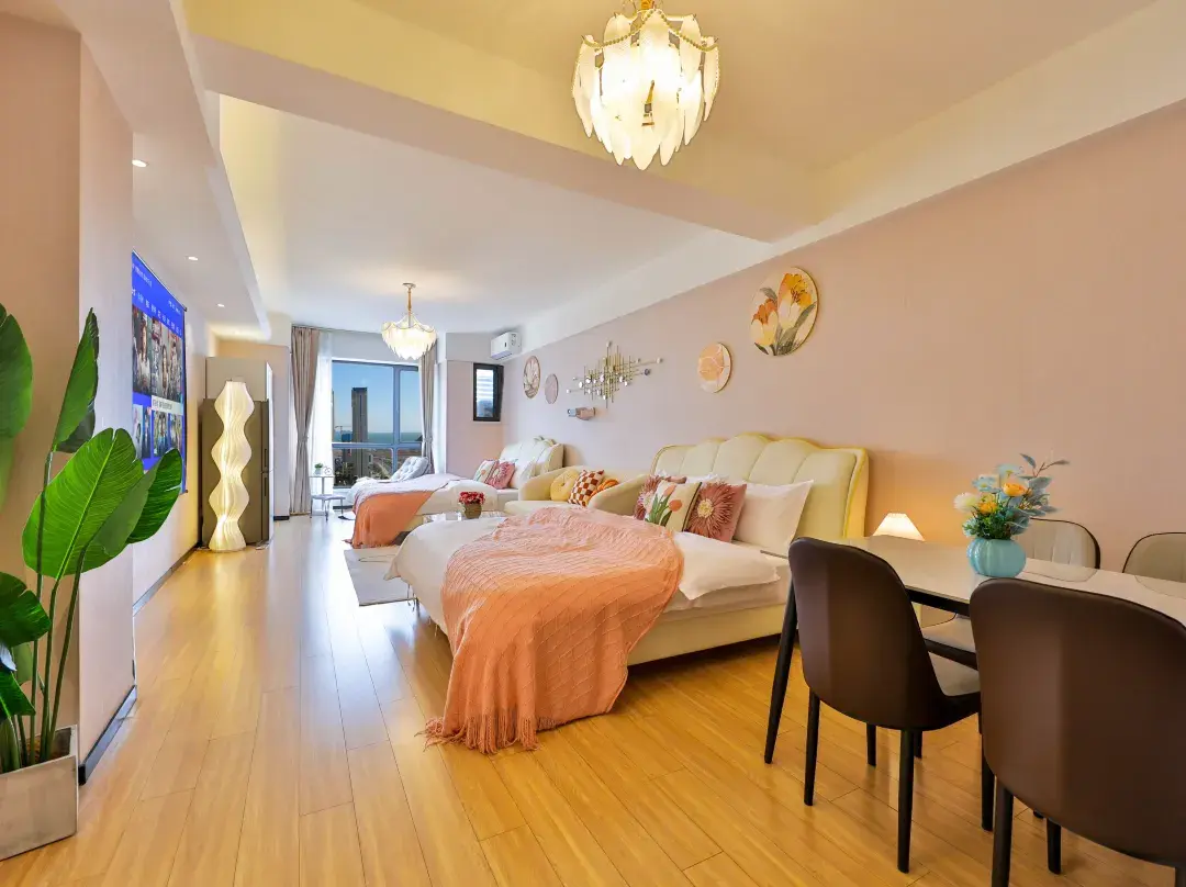 Four Seasons Seaview Apartment Hotel - 다롄 시