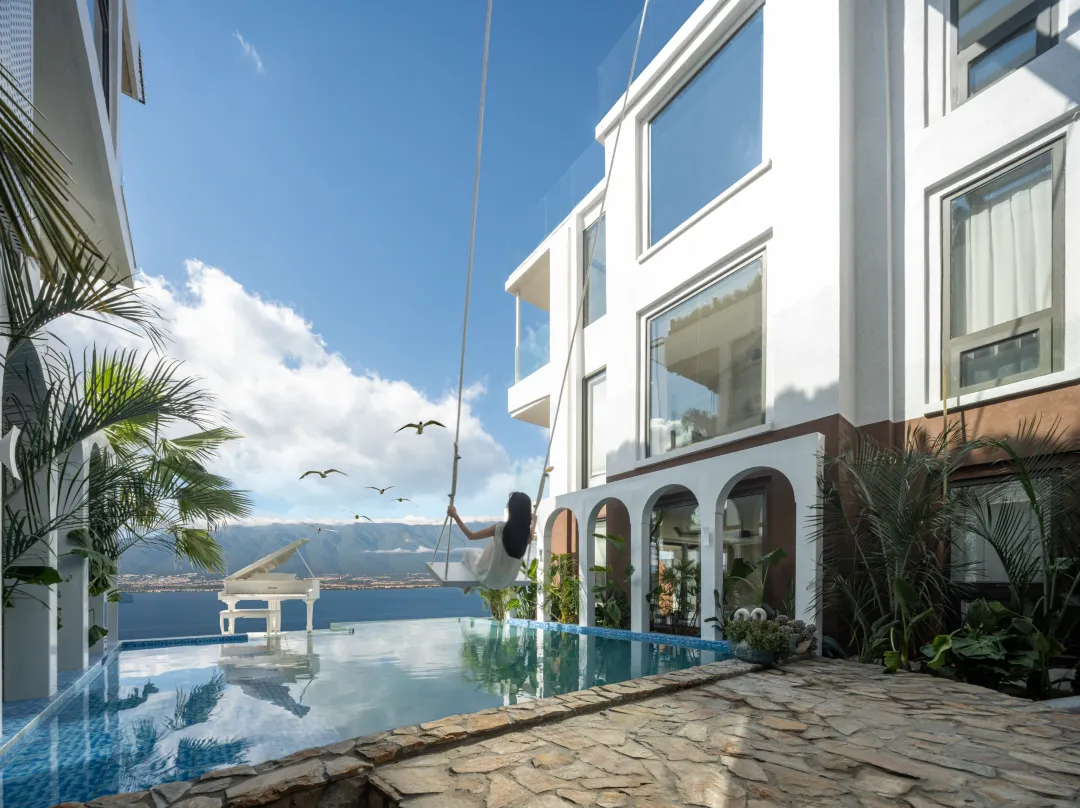 Xianyun Astrum Pool | Dessert · 360 ° Cliff Sea View Music Hot Spring Hotel - Dali