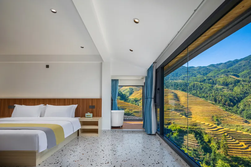 Yunbo Mountain Hotel (Longji Rice Terrace No. 1 Observation Deck Branch ...