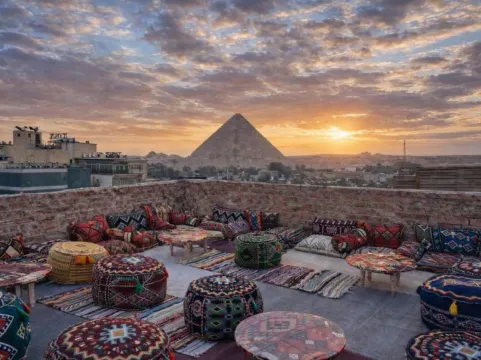 Brassbell L By The Pyramids Near Grand Museum - Egypti