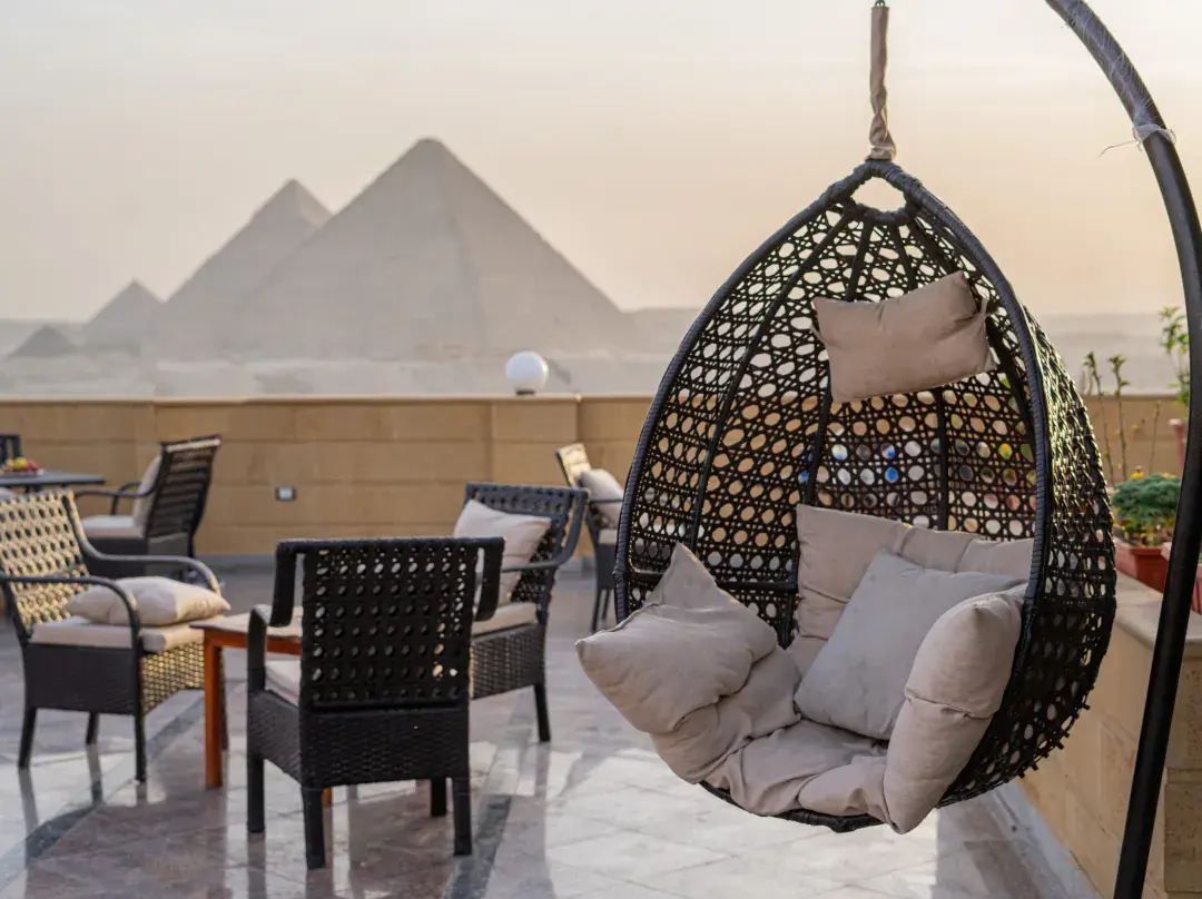 Gardenia Pyramids View Inn - Rooftop - Giza