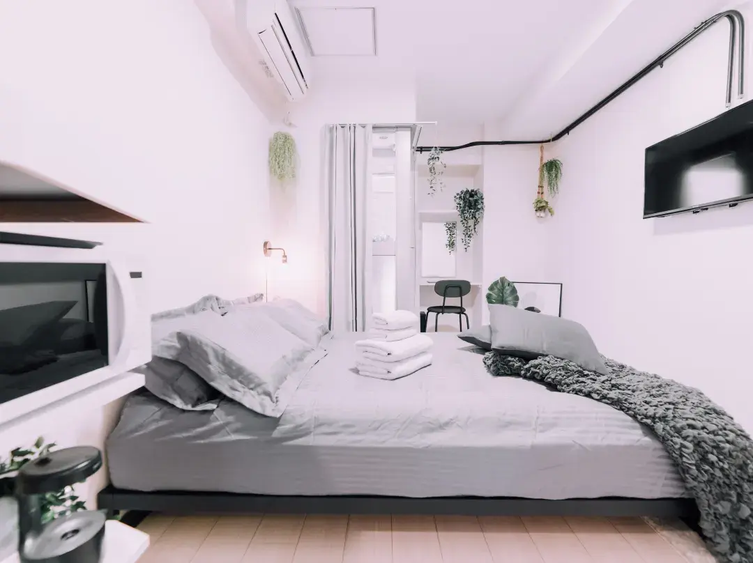 Minimalist Loft 8: Namba Compact Studio & 24/7 Gym - 大阪市