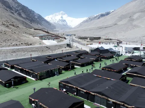 Mount Everest Base Camp Tent Camping Hotel - Tibet