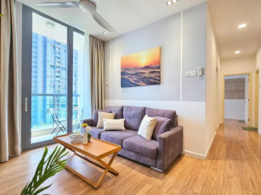 Muji Home Design With Balcony And Nice Swimming Pool View At Cyberjaya By Cloud Host - Cyberjaya