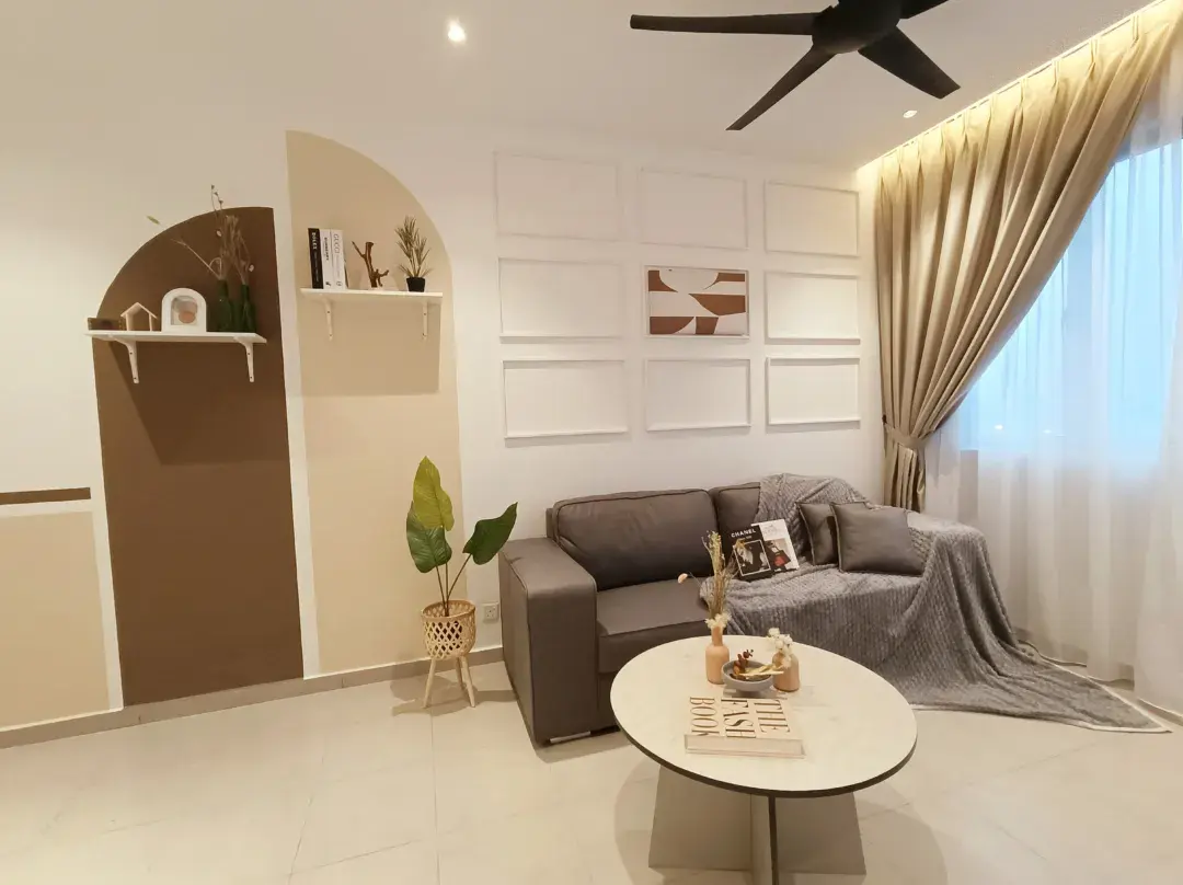 01-airport-sepang-klia-3bedroom-xiamenuni-mitsui-wifi-pool - Dengkil