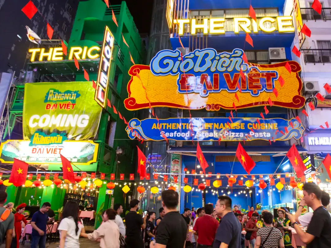 The Rice Hotel Gio Bien Rung Nui 180 - 190 Bui Vien - Ciudad Ho Chi Minh