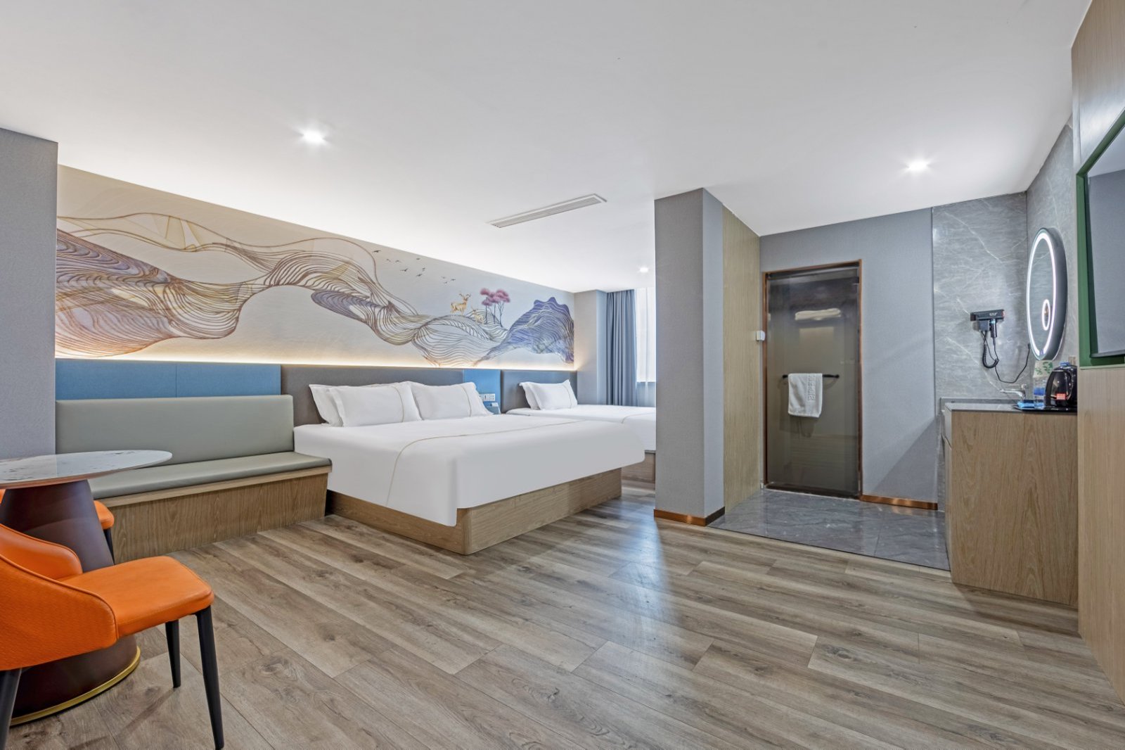 Haoting Light Luxury Hotel Zhenping Road Subway Station Reviews: 272 ...