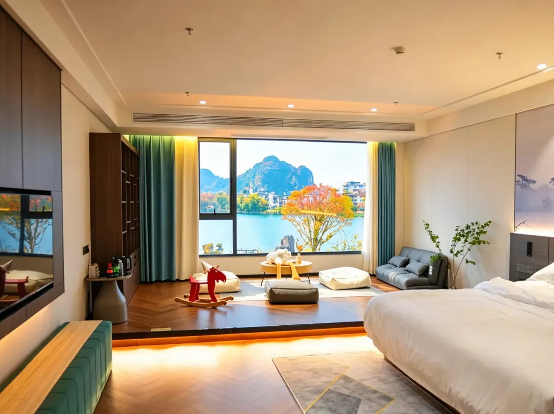 8th Floor Shanshuijian Homestay - 구이린 시