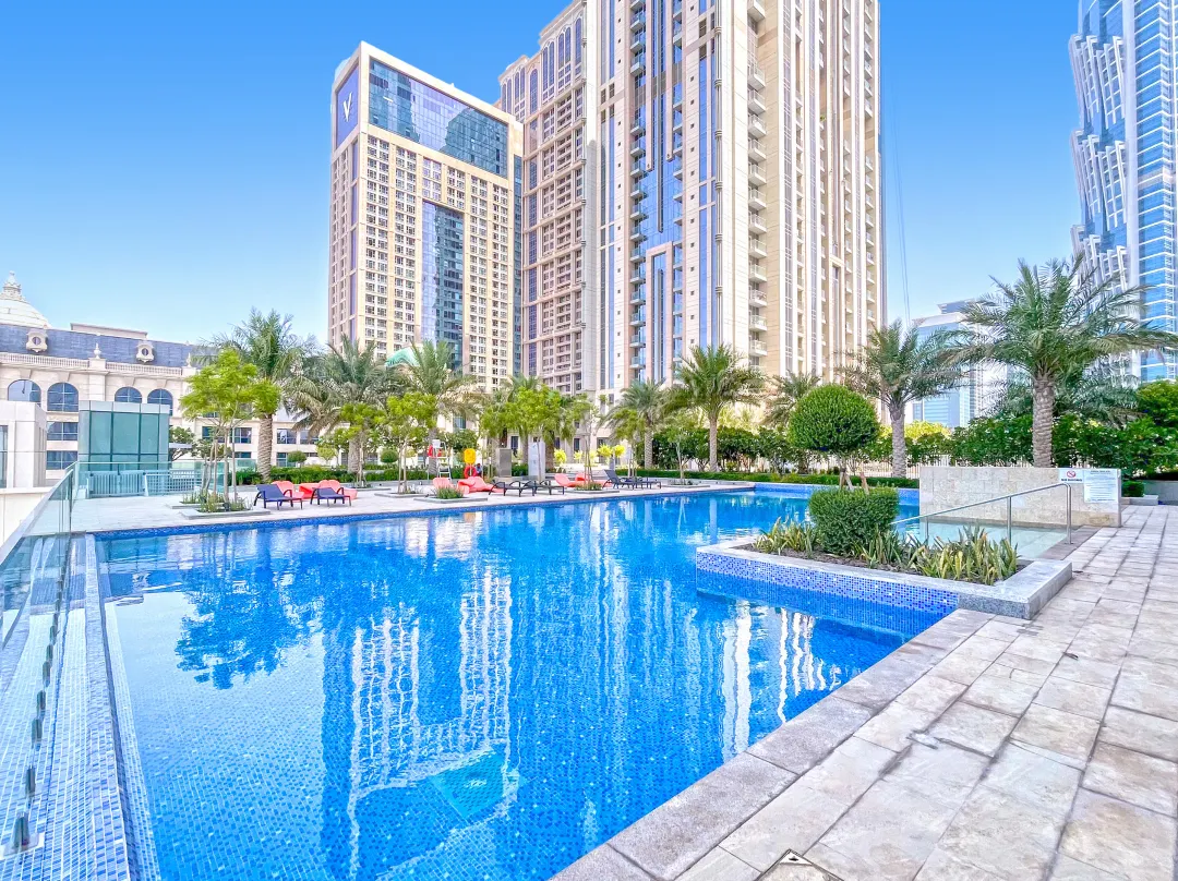 Bnbme | Noora Tower's Gem W/ Pool, Business Bay - Dubai