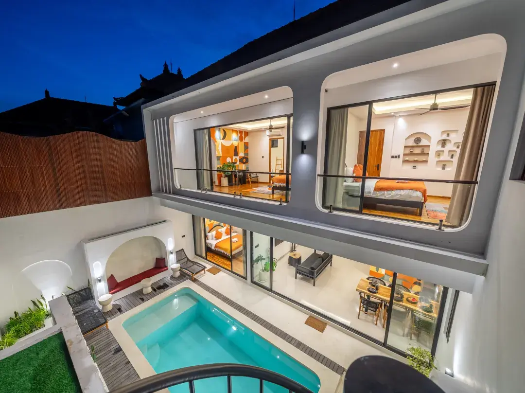 Alisa 3- Exquisite 3br Villa With Stunning Rooftop Views - Canggu