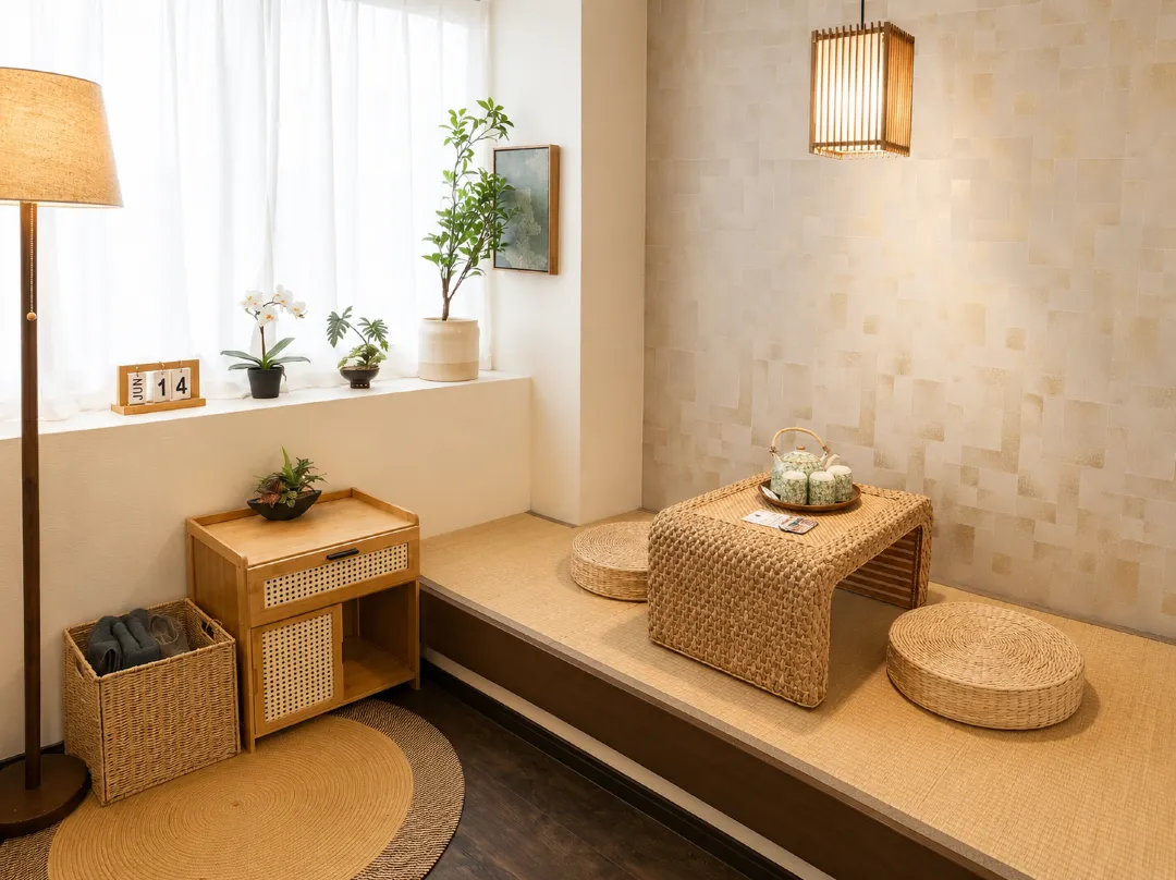 「Yume Kuromon」3-min To Kuromon | Bright Japanese Room, Tatami, With Kitchen - Osaka
