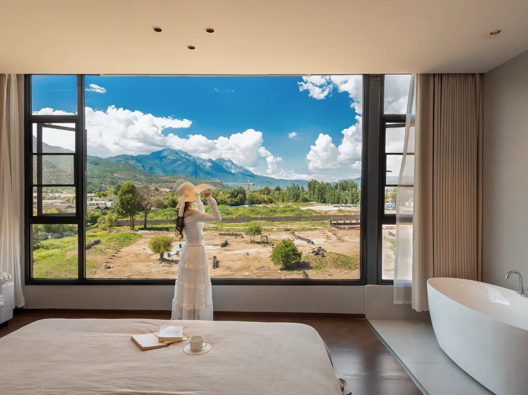 Wanning | Slow Time · Villa Snow Mountain View Resort Courtyard-style Hotel - Lijiang