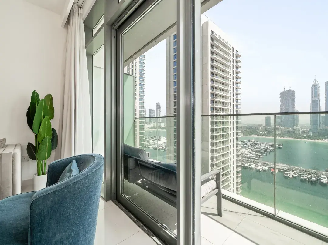 Beachfront Living With Marina Skyline Views - Marina de Dubái