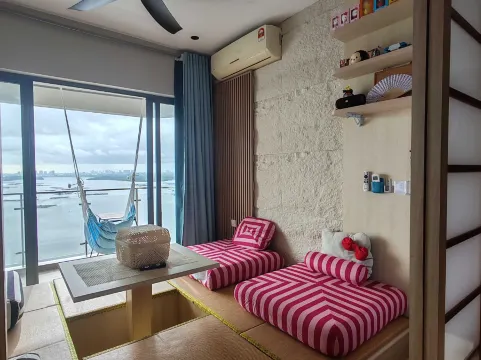 Tatami Design Homestay  Beach Sunset Full Seaview @ Country Garden Dangabay - 新山