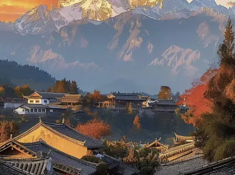 Tianmu Yunju·retro Xiangyun Ancient City Panoramic View Light Luxury Beauty Suite - Lijiang