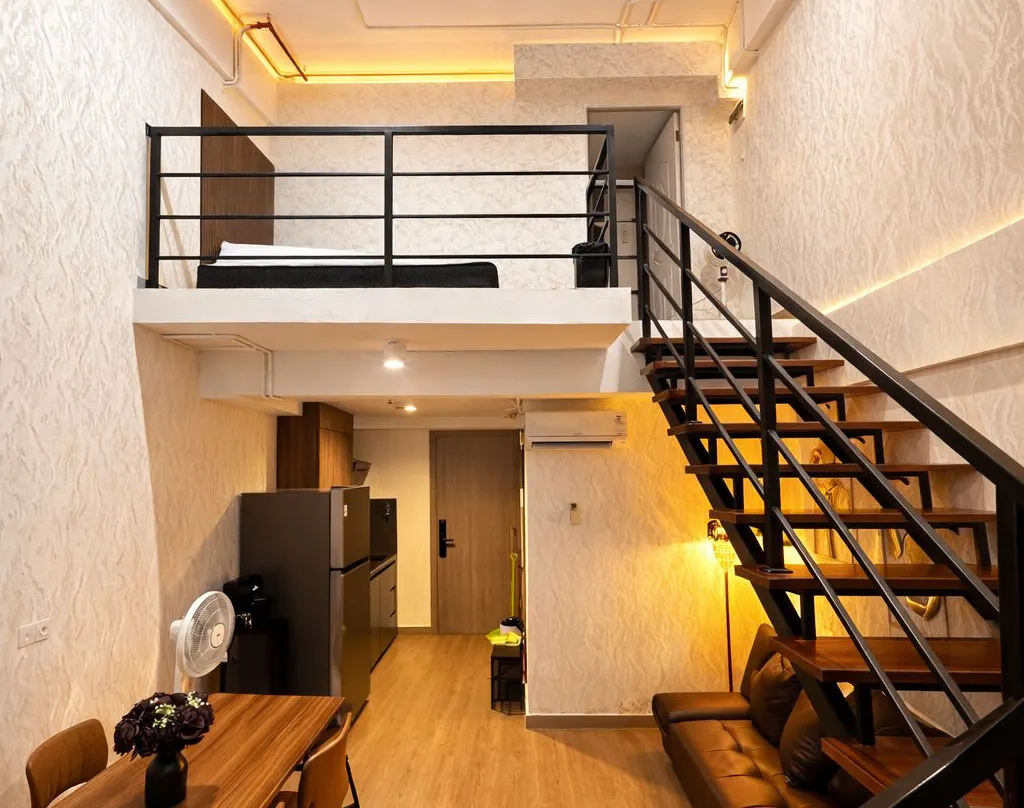 2br  Princeton Soho Mezzanine Near Manhattan Mall - Medan
