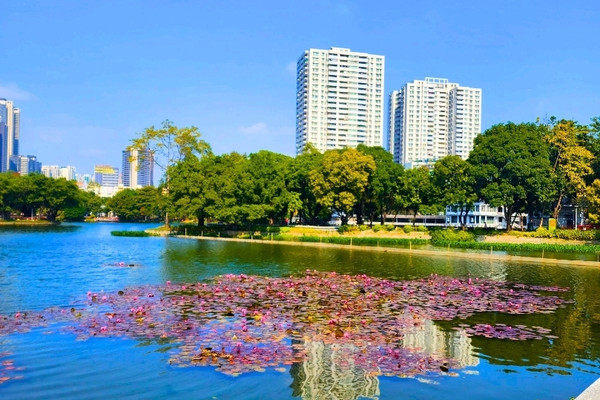 Lake Reflections🌊 | Trip.com Guangzhou