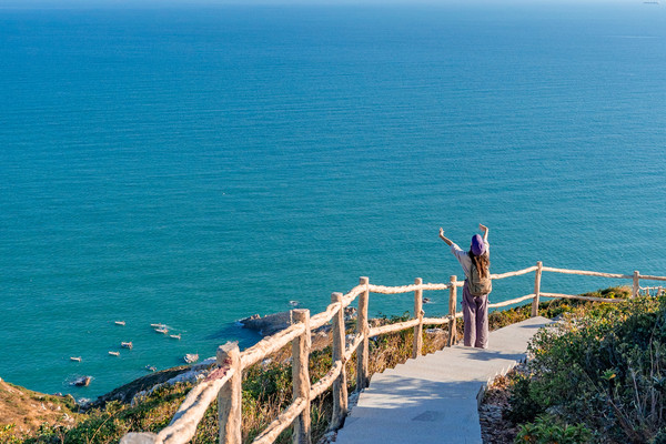 The most beautiful coastline in China, Shenzhen Observatory nanny-level ...