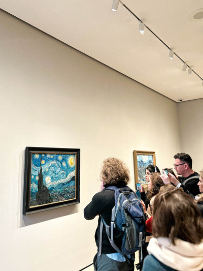 Starry Night In Museum