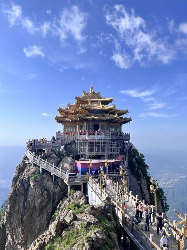 Climbing to the Top of Laojun Mountain | Trip.com Luanchuan
