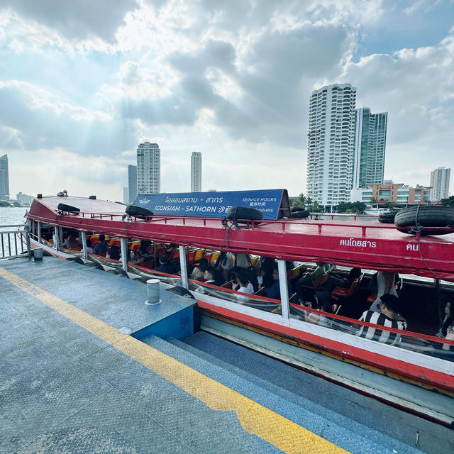 Ferry ride to Icon Siam Mall, Bangkok 🇹🇭 | Trip.com Bangkok