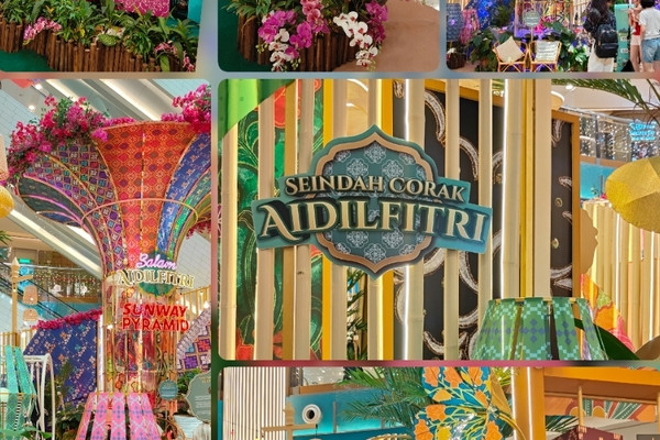 Raya Décor & Luckin Coffee at Sunway Pyramid | Trip.com Subang Jaya