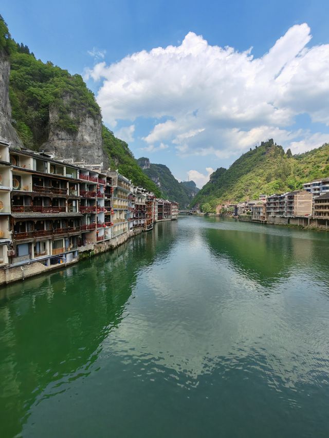 Zhenyuan Ancient Town Wuyang River Roaming | Trip.com Zhenyuan County