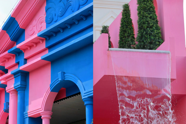 In Guangzhou!! Free!! Pink Roman architecture check-in point | Trip.com ...