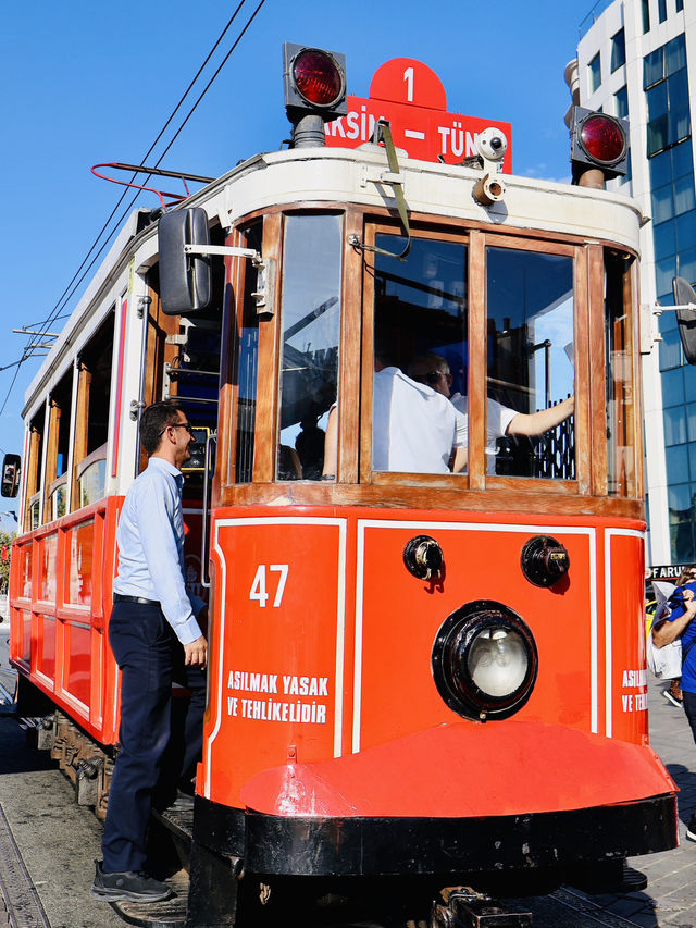 Istanbul’s Retro Tram Magic🚋♥️ | Trip.com Istanbul