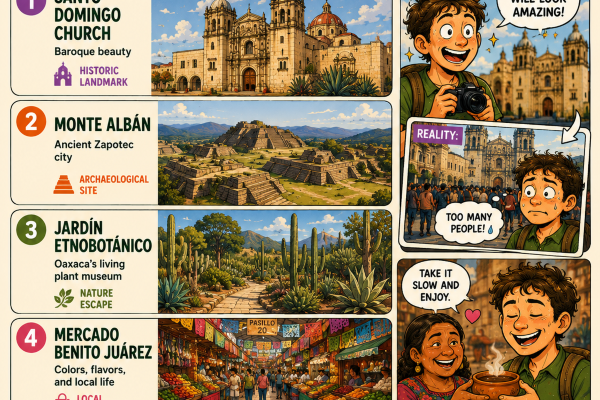 เดินเล่นชมสีสันสดใสในโออาซากา (Oaxaca) | Trip.com วาฮากา