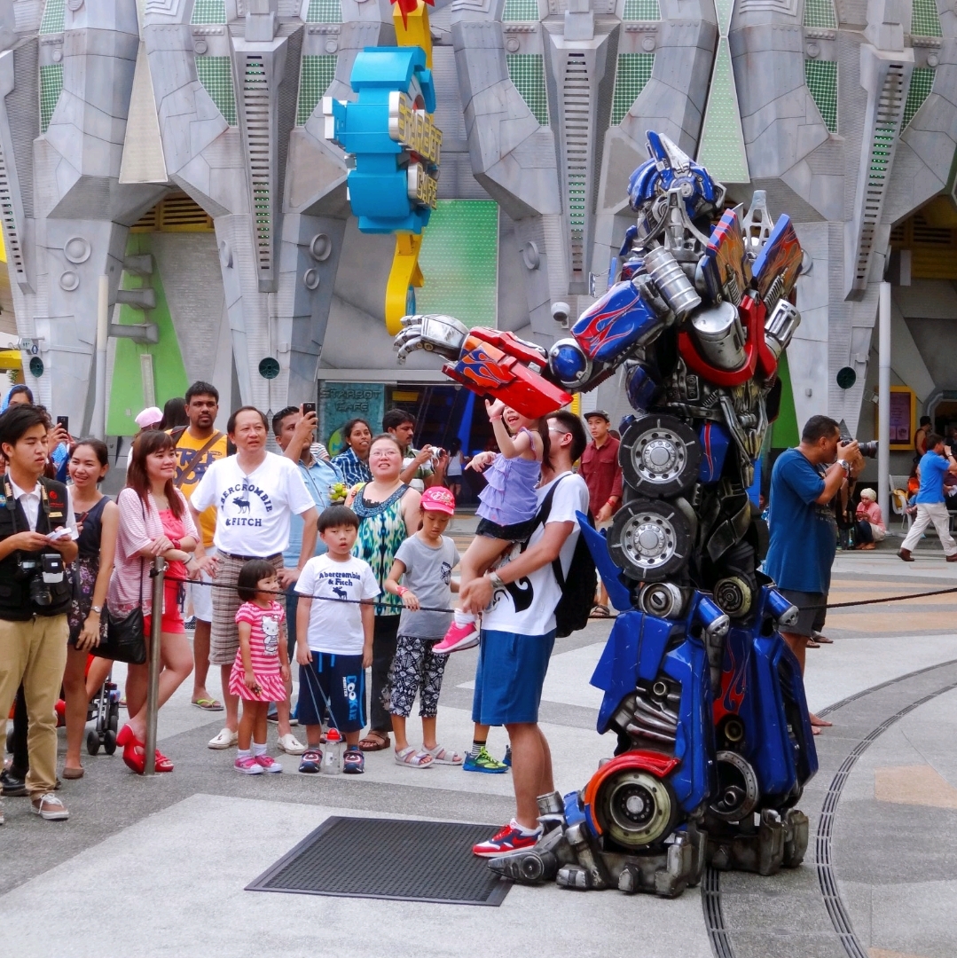 Universal Studio Singapore Transformer