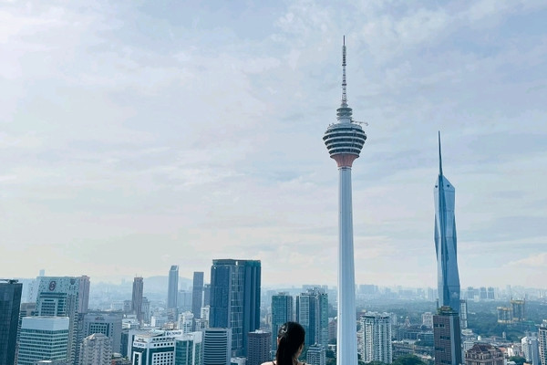 Infinity pool facing KL's tallest towers | Trip.com Kuala Lumpur