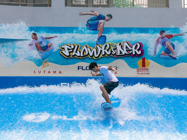 Ride the Wave at FlowRider Indoor Surfing 🌊🏄‍♂️ | Trip.com Petaling Jaya