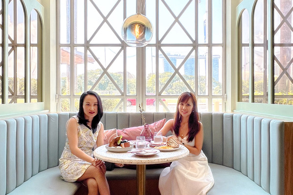 Wes Anderson vibes cafe 🩵 | Trip.com Singapore