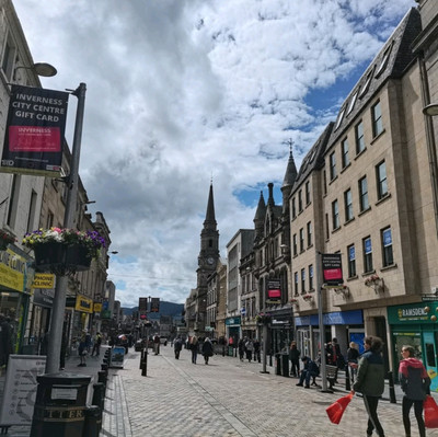 Inverness Scotland Streets